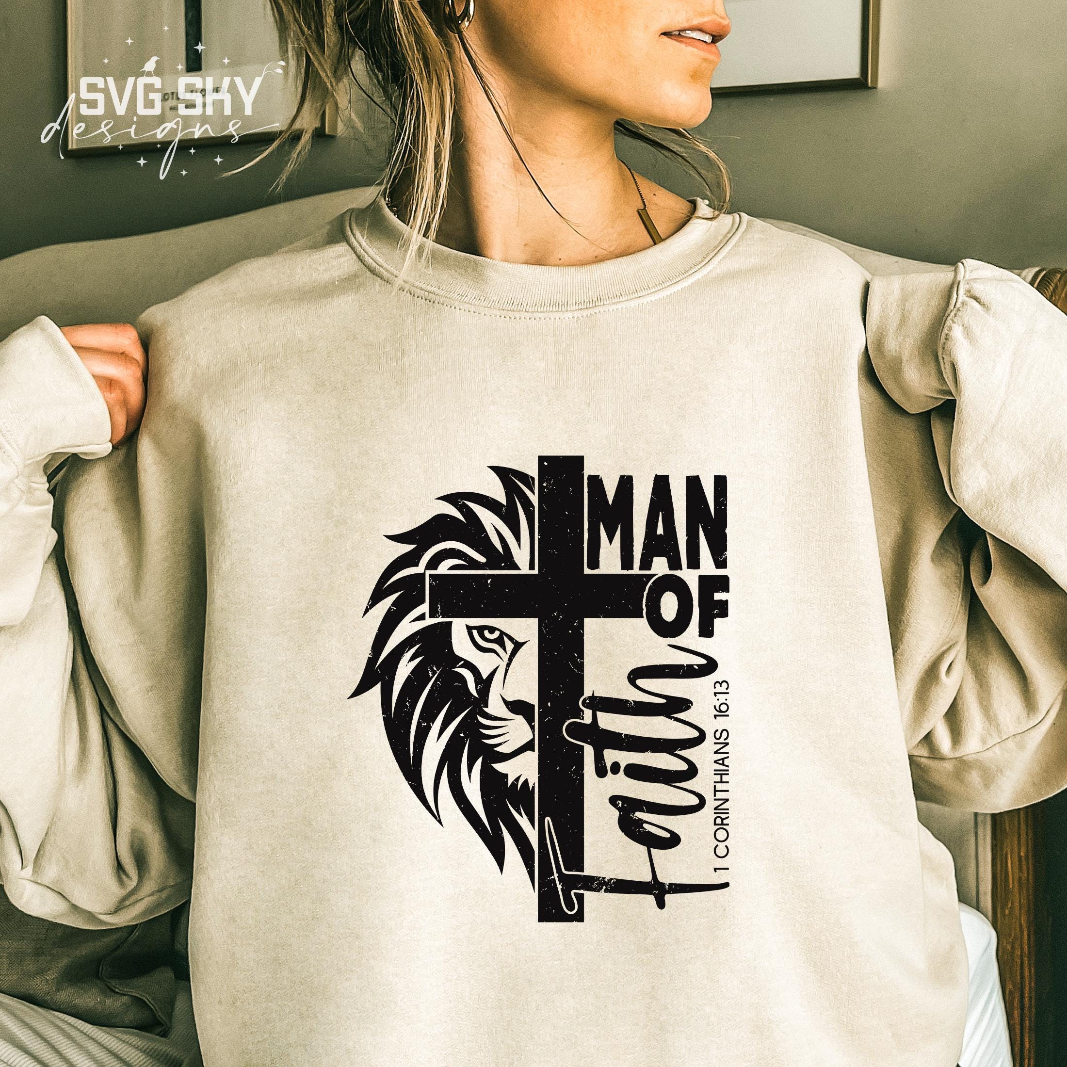 Man of God SVG PNG, Jesus Svg, Cross Svg, Christian Svg, Man of Faith ...