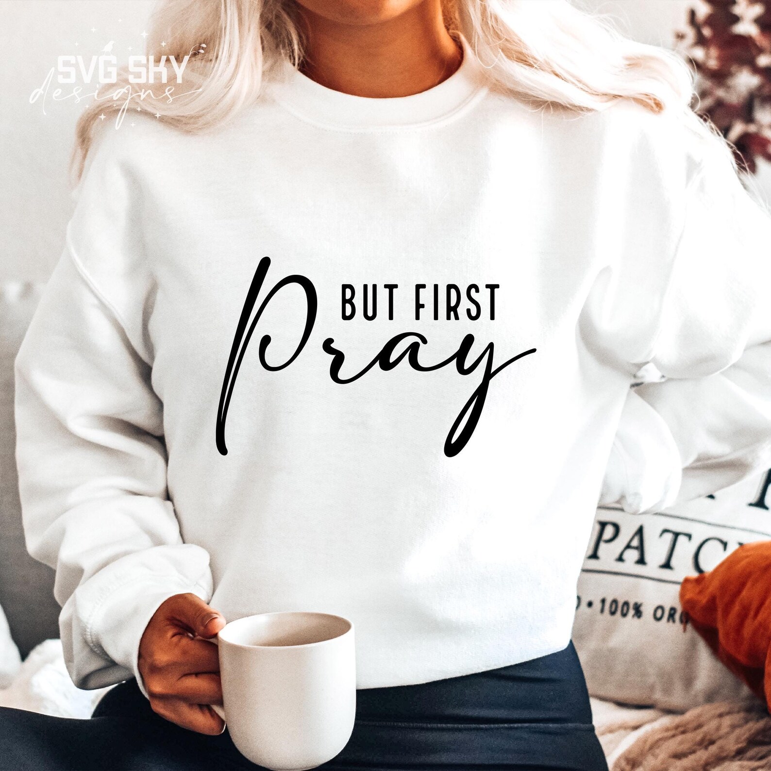 But First Pray SVG PNG PDF, Religious Svg, Christian Svg, Jesus Svg ...