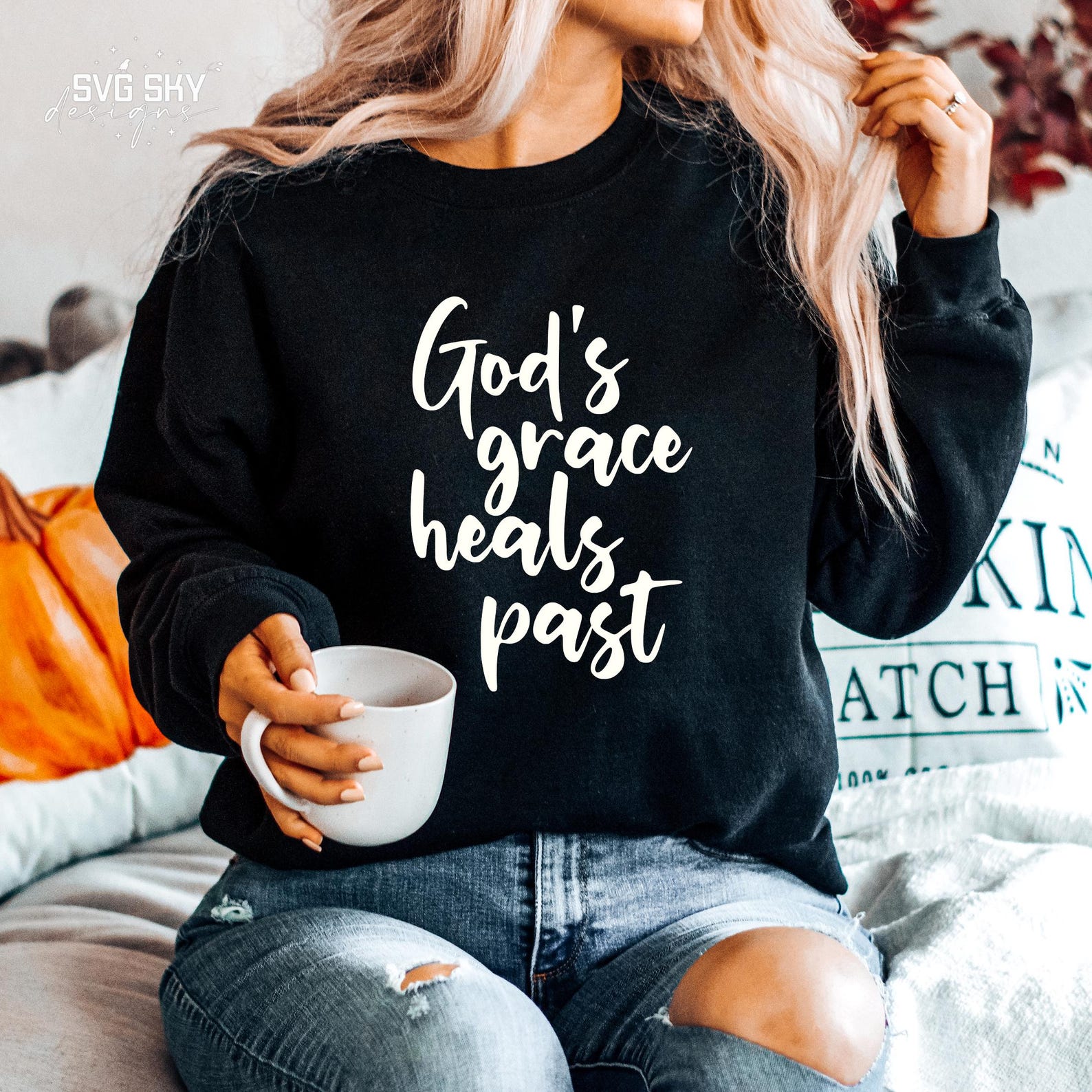 God's Grace Heals Past SVG PNG, Christian Svg, Religious Svg, Jesus Svg ...