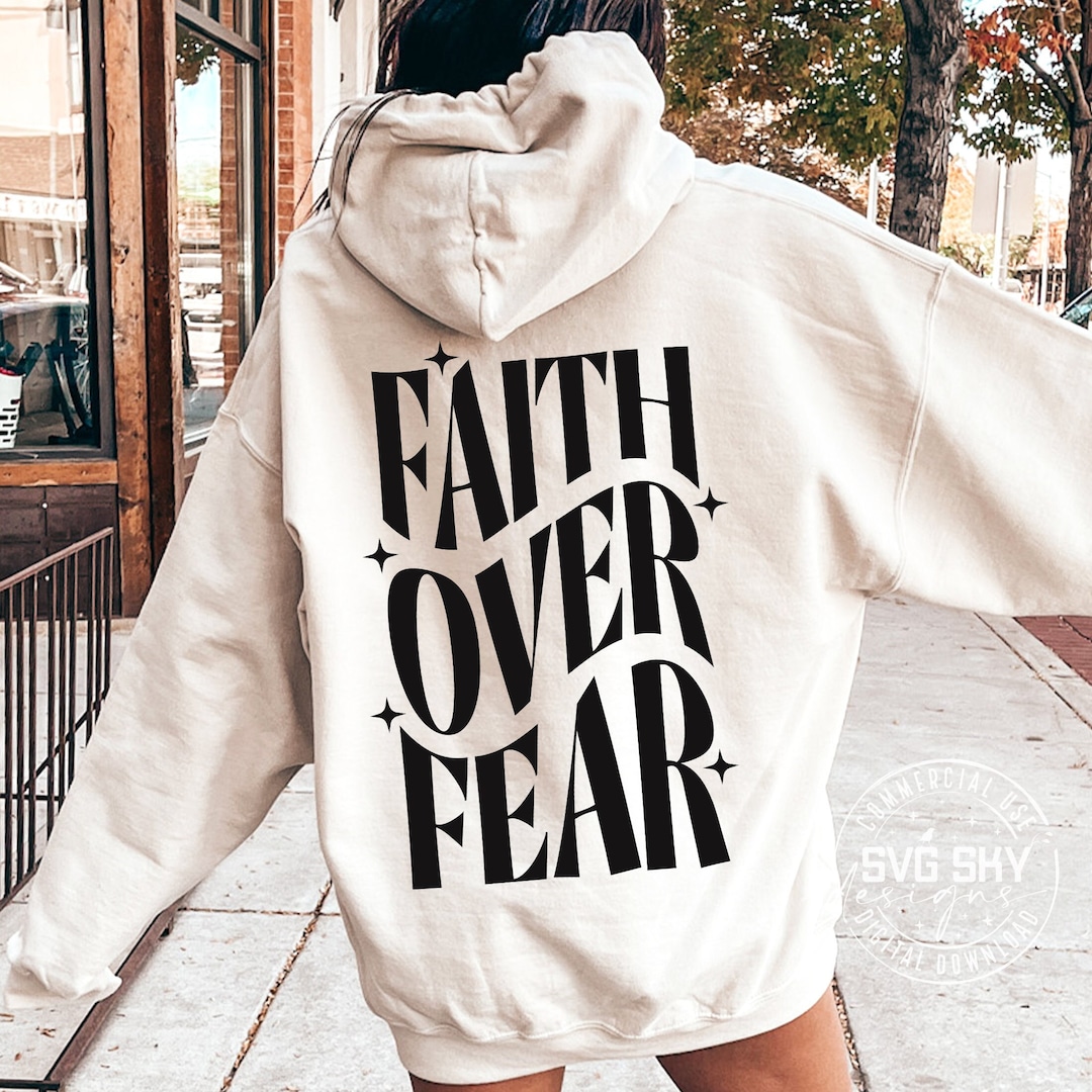Faith Over Fear SVG PNG Religious Svg Christian Svg Faith - Etsy