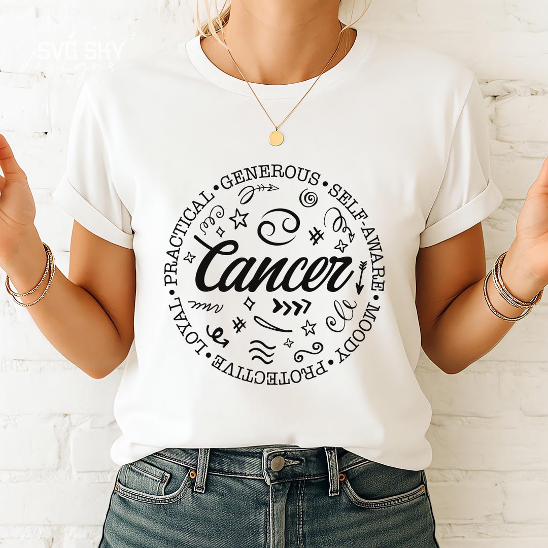 Cancer Sign SVG, Cancer PNG, Cancer Svg, Zodiac Signs SVG, Astrology ...