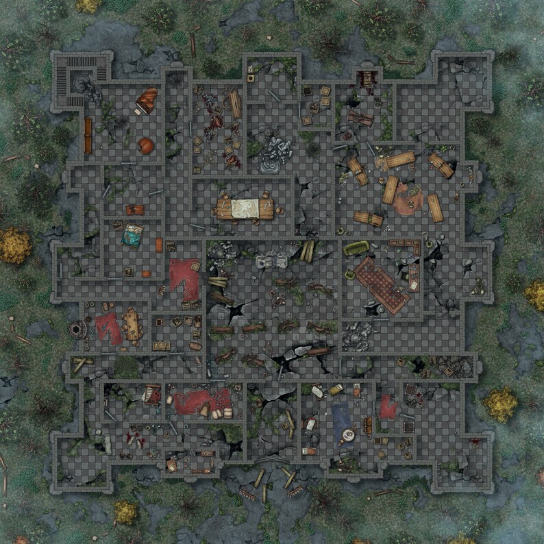 TTRPG Battlemaps, 5 Pack! Digital Download. - Etsy