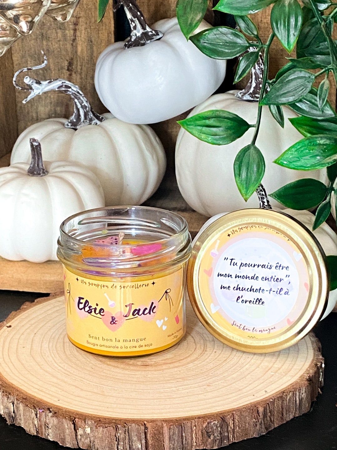 Love Theoretically Elsie & Jack. Mini Candle, Literary Candle, Bookish ...