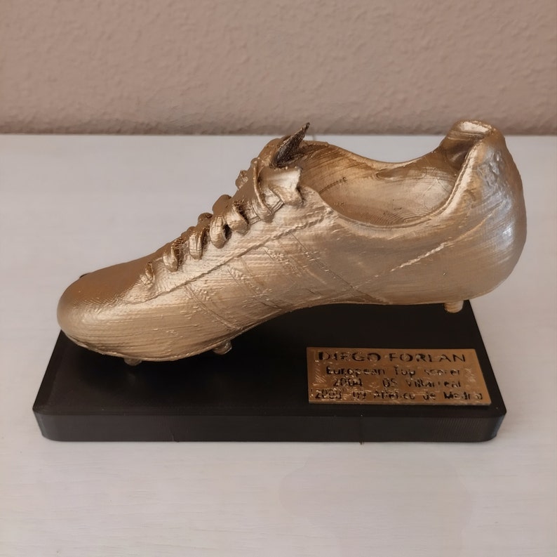 Golden Boot Trophy STL File 3D Model for 3D Printing Not a Physical ...