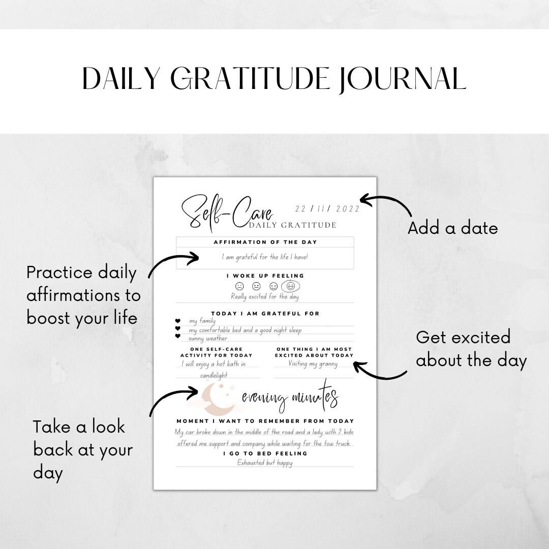 Self Care Bundle Self Care Checklist Self Care Bingo Daily Planner ...