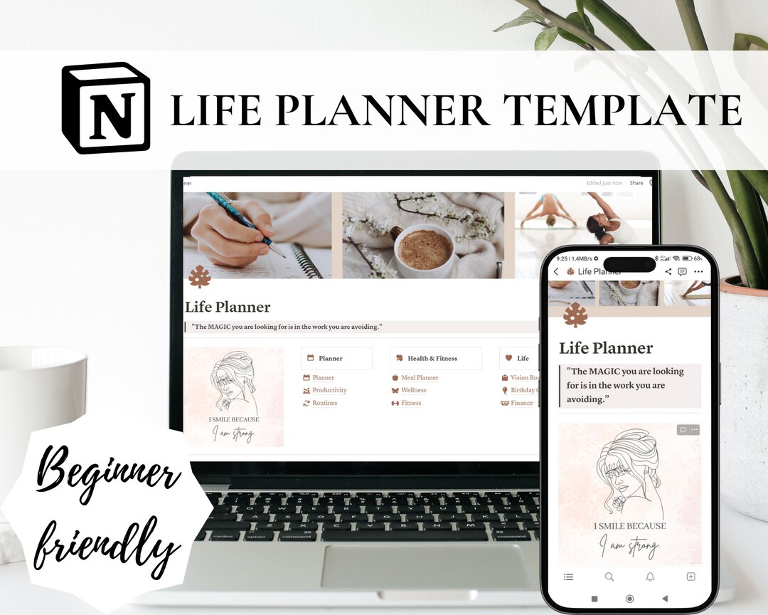 Notion Life Planner | Notion Template | Ultimate Life Planner | Notion ...