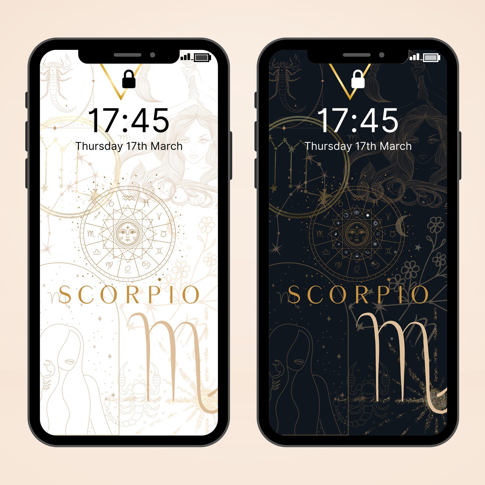 Scorpio Phone Wallpaper - Etsy