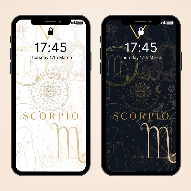 Scorpio Phone Wallpaper - Etsy