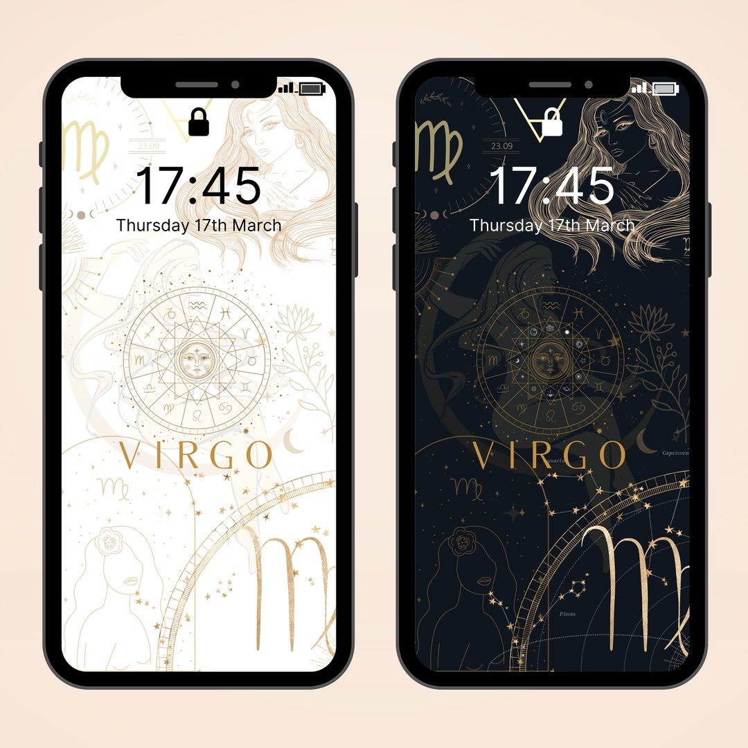 Virgo Phone Wallpaper - Etsy