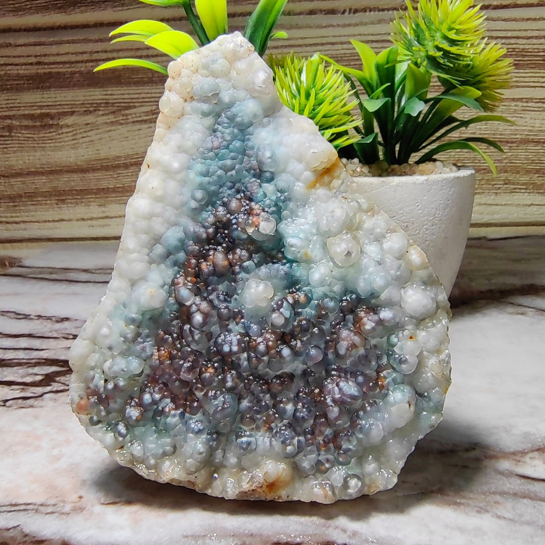 Amzing Botryoidal Chrysocolla Specimen,multycolour Natural Bubble Slabs ...