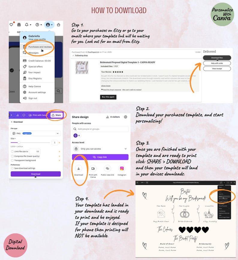 Oliver! Musical Theatre Ticket: Printable Canva Template (digital ...