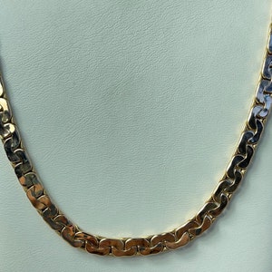 9ct Rose Gold Decorative Chain 17 Inches. - Etsy UK