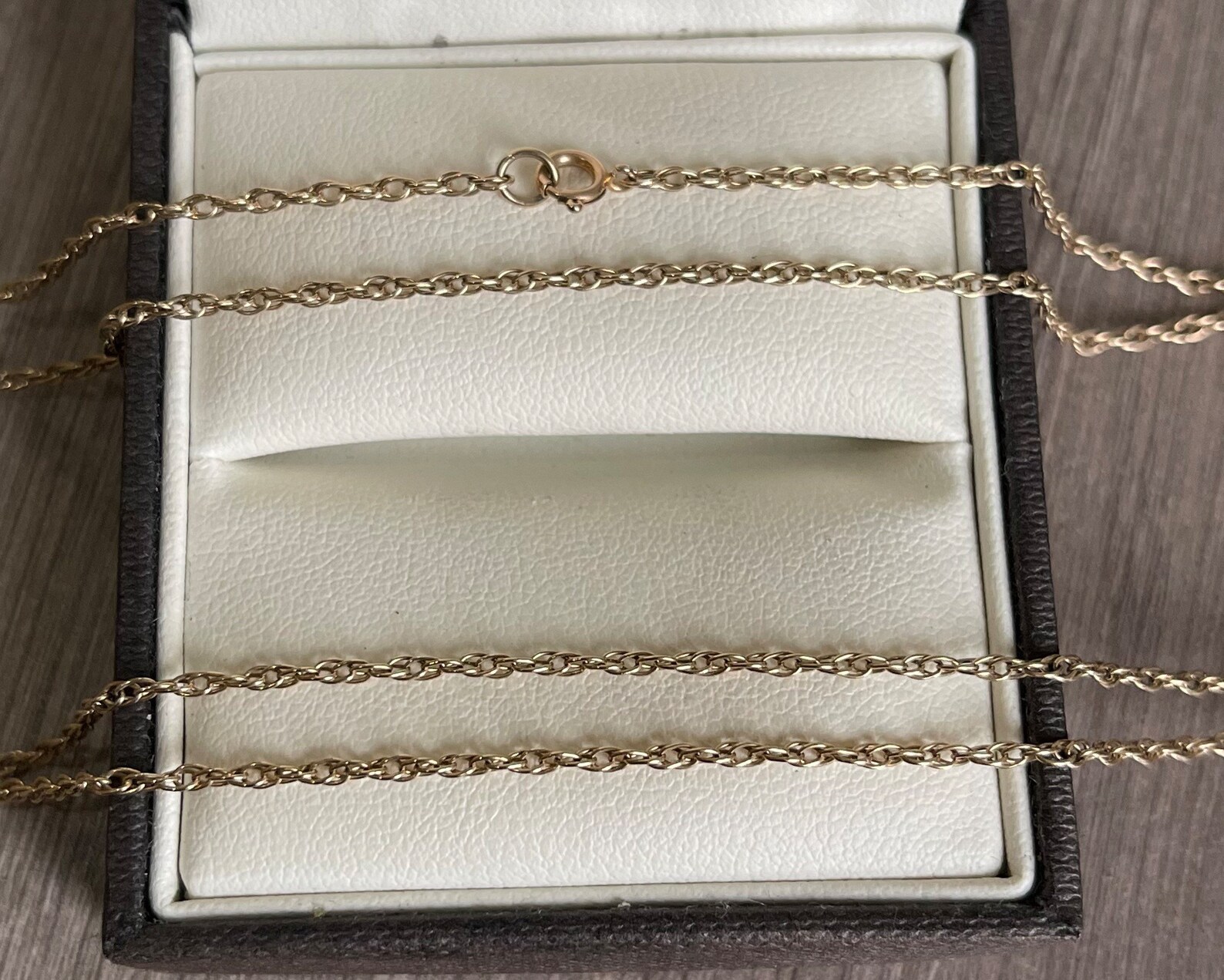 9ct Gold Rotary Watch Pendant Necklace, 30 Inches Chain. - Etsy
