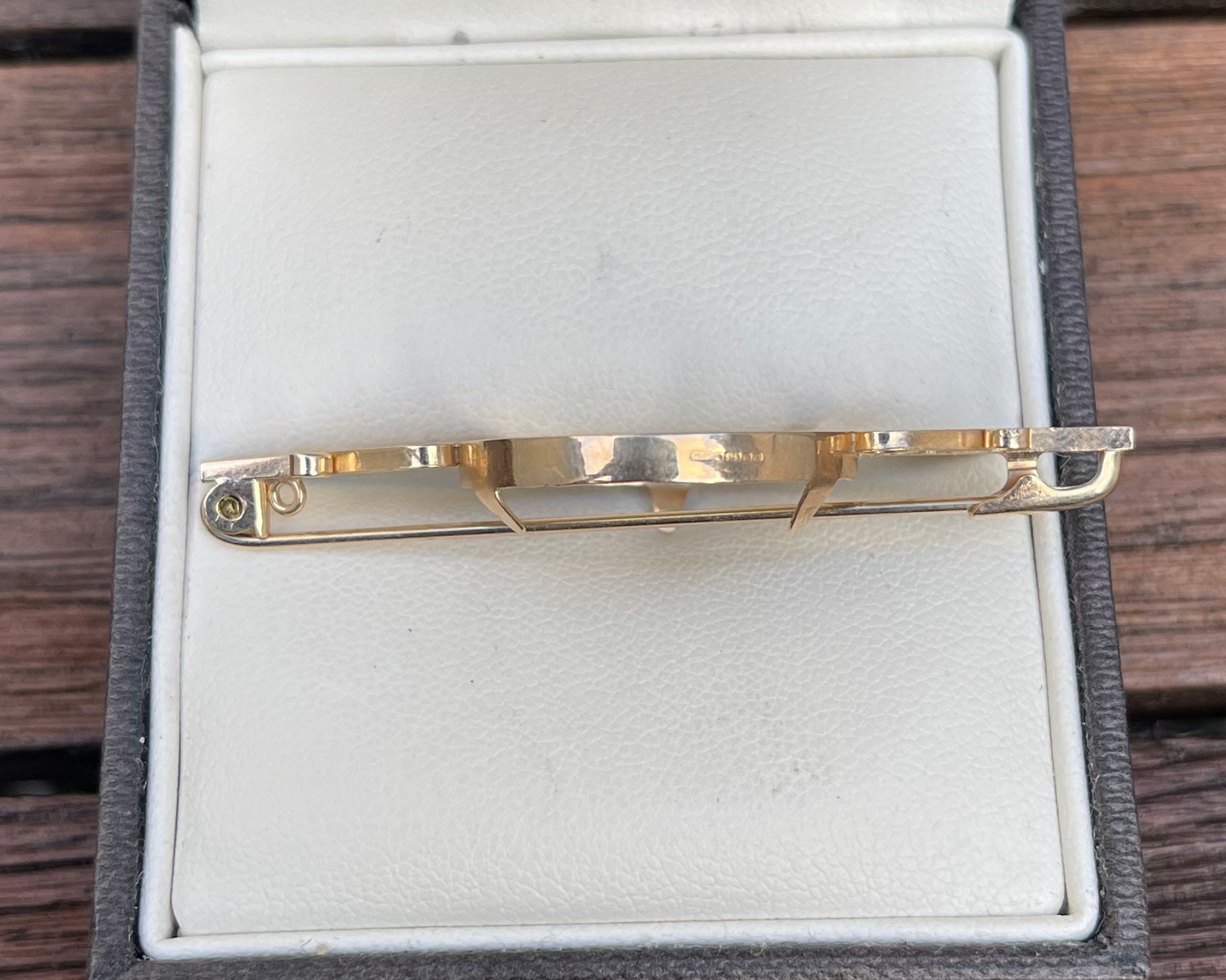 9ct Gold Full Sovereign Mount Brooch - Etsy