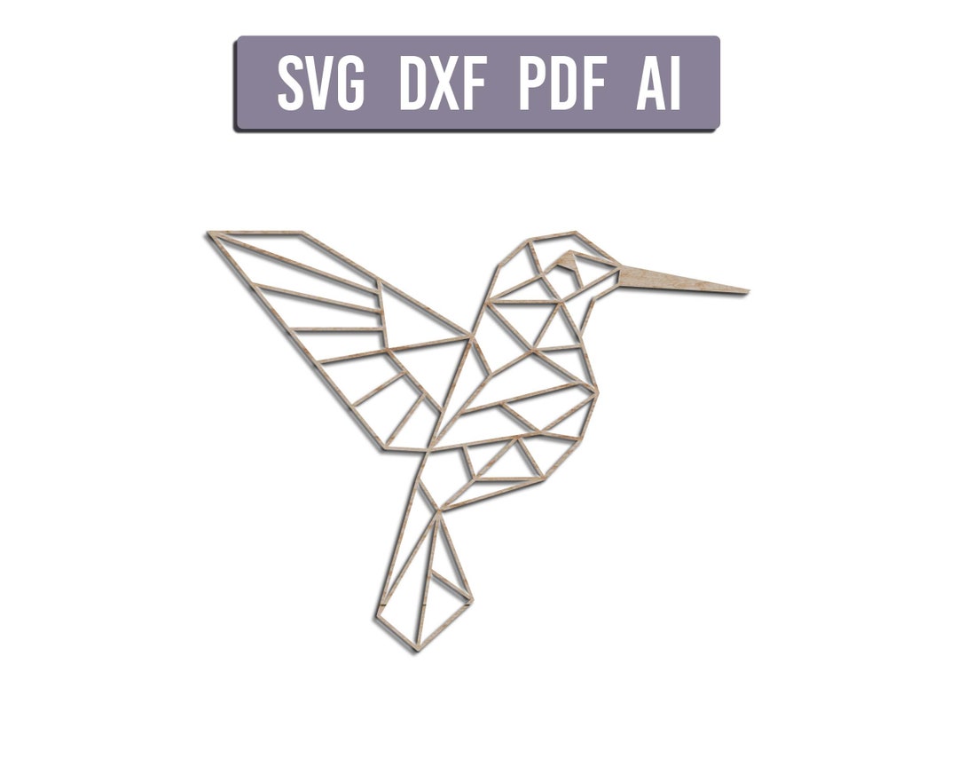 Archivos vectoriales de colibrí Svg, Dxf, Pdf, Ai, Eps, archivos ...