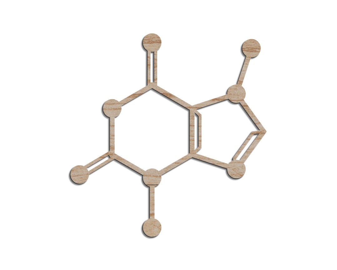 Chocolate Molecule Laser Cut Files (svg, Dxf, Pdf, Ai, Eps), Science ...