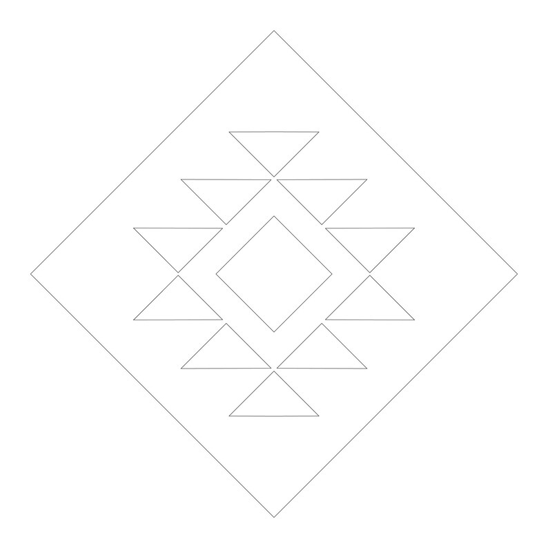 Aztec Pattern Laser Cut Files svg Dxf Pdf Ai Eps - Etsy