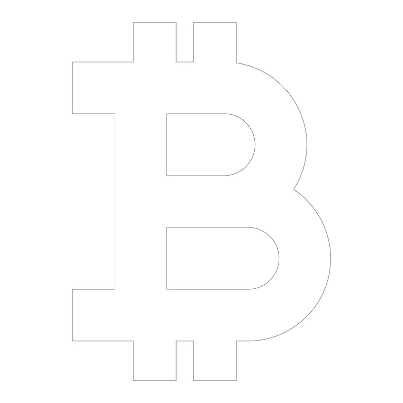 Bitcoin Cut Files svg Dxf Pdf Ai Eps Bitcoin Crypto - Etsy