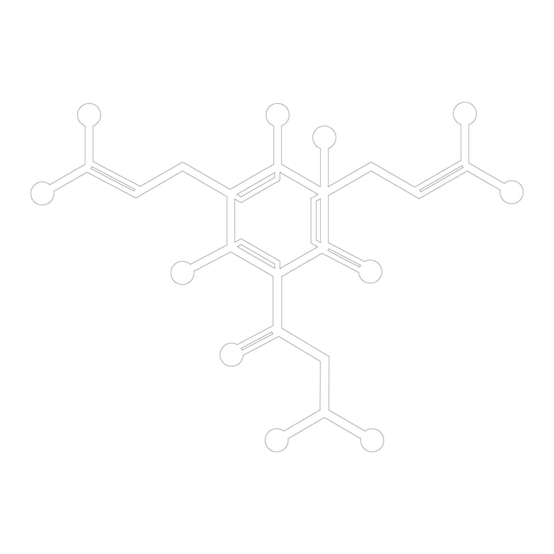 Beer Molecule Laser Cut Files (svg, Dxf, Pdf, Ai, Eps), Glowforge Files ...