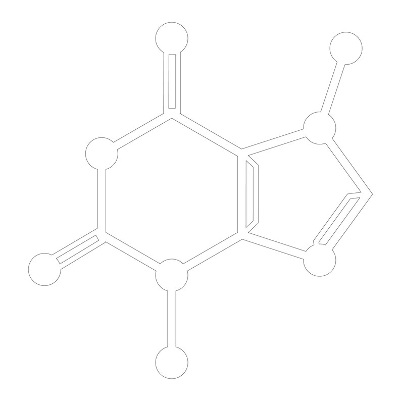 Chocolate Molecule Laser Cut Files (svg, Dxf, Pdf, Ai, Eps), Science ...