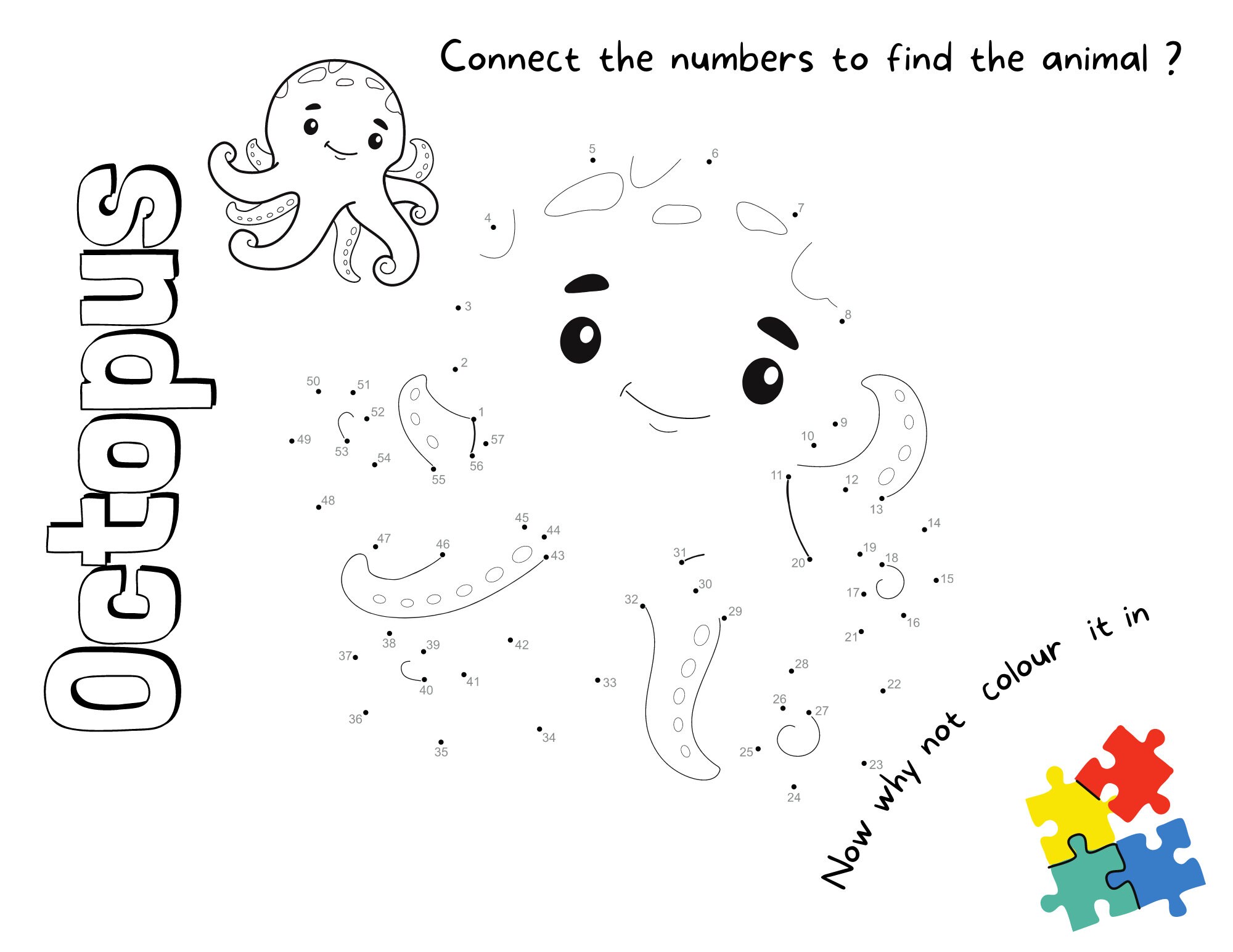 Animal Dot to Dot Activity Book for Kids - Etsy