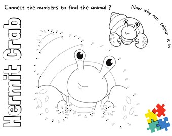 Animal Dot to Dot Worksheets for Kids | Printable 50-dot Activity Pages ...