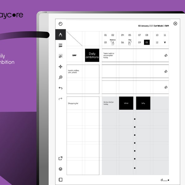 Editable Life Planner - Etsy