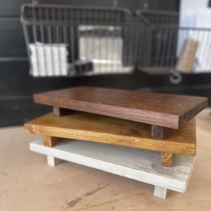 Rustic Side Table Milking Stool tall Side Table Occasional Table ...