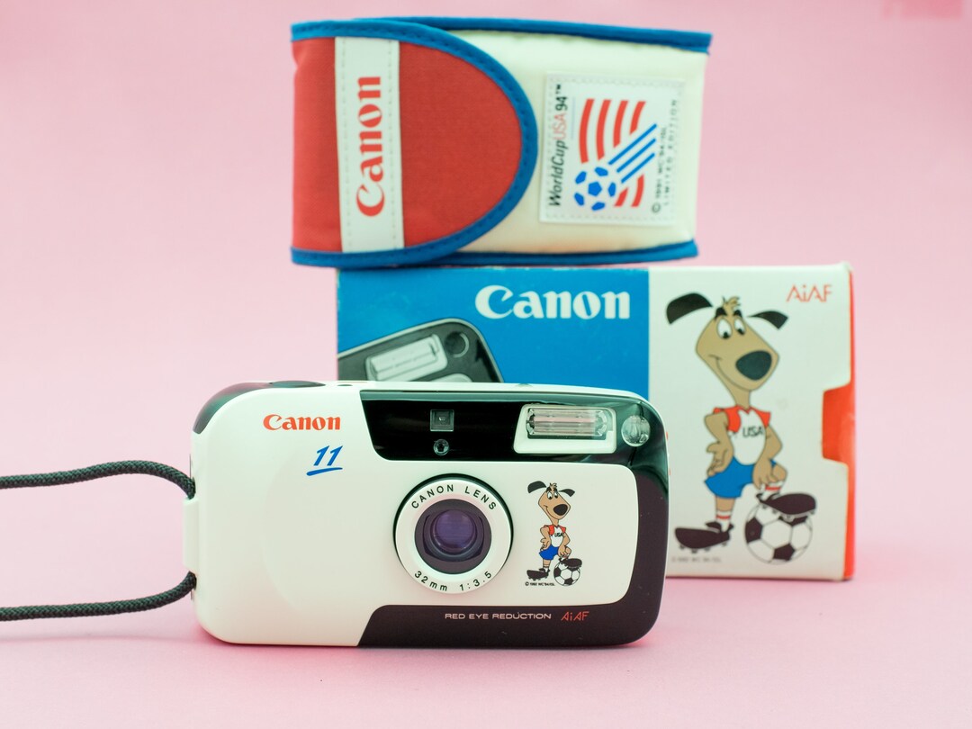 Canon Prima Mini World Cup 1994 USA Limited Edition Vintage 35mm Film ...