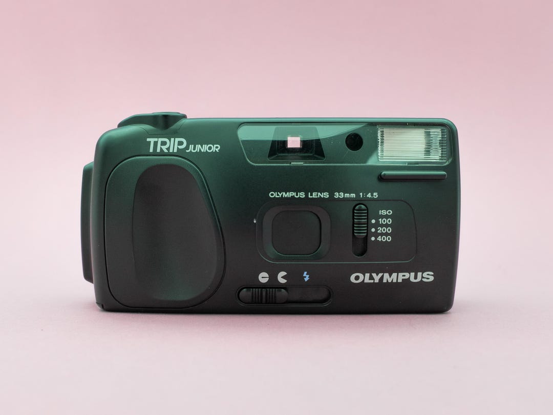 Olympus TRIP Junior Vintage Compact Camera for 35mm Film Retro Appareil ...