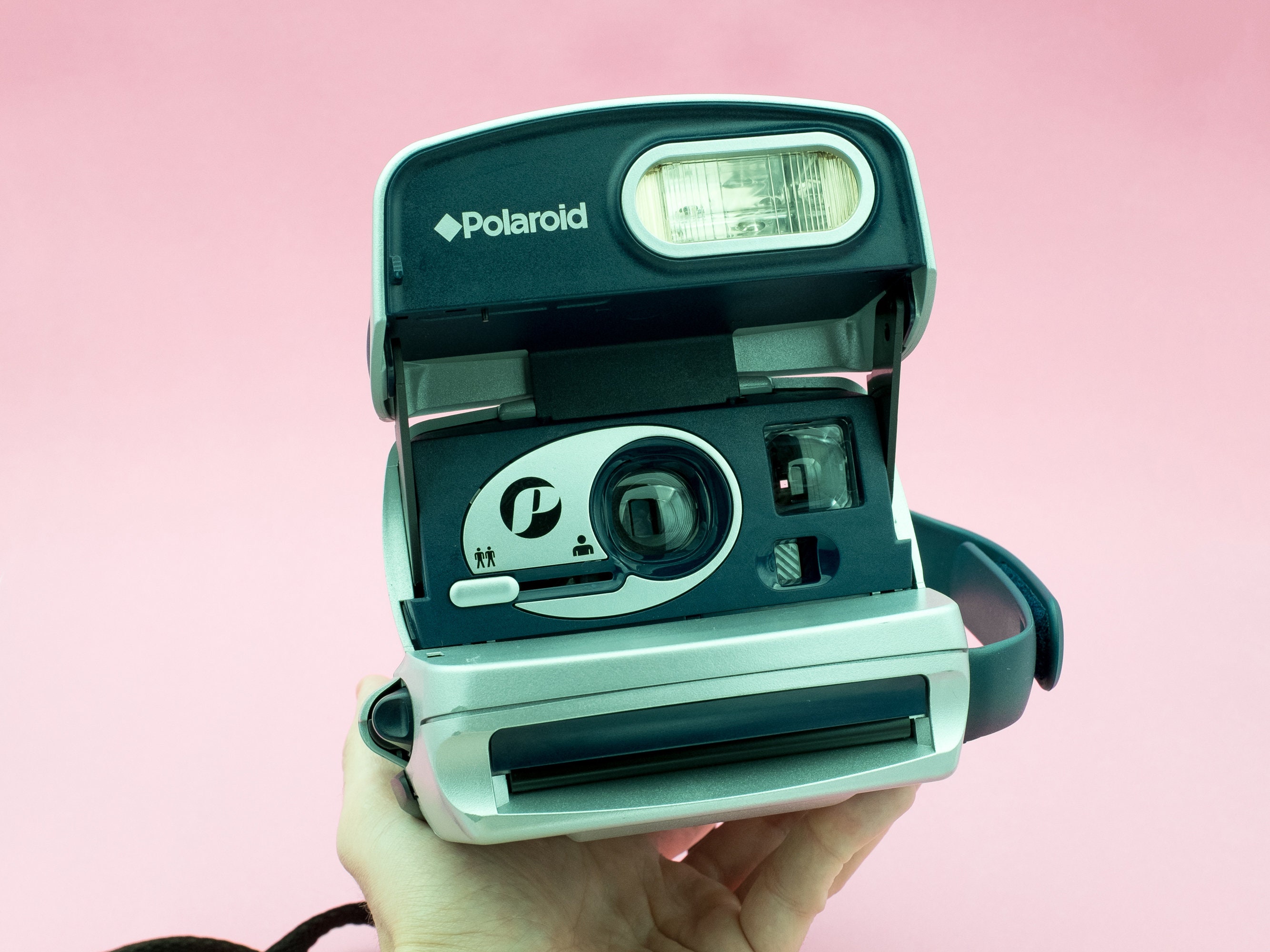 Polaroid P 600 Instant Camera From the 1990's Retro Analog Instant Film ...