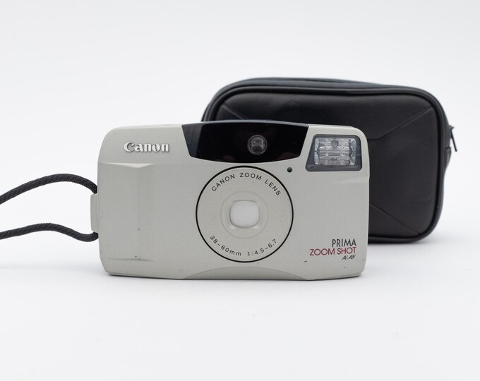 Canon Prima Zoom Shot Retro Film Camera From the 90s for 35mm Film ...