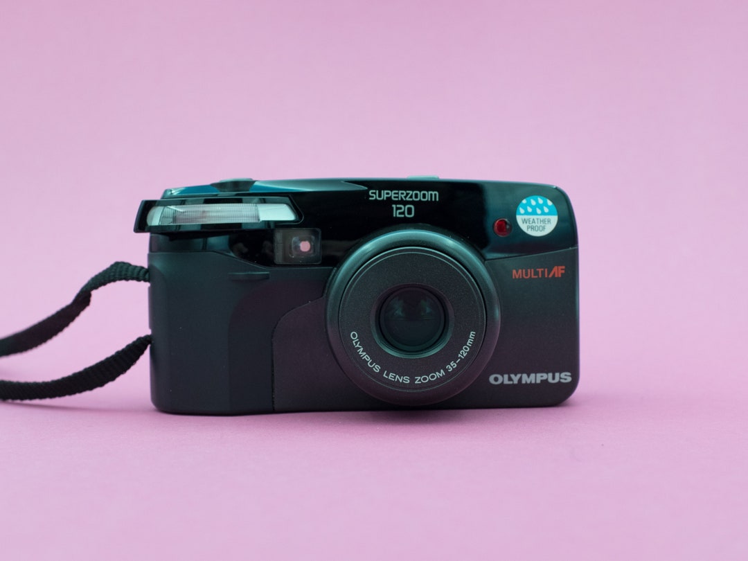 Olympus Superzoom 120 35mm Vintage Compact Camera From the - Etsy