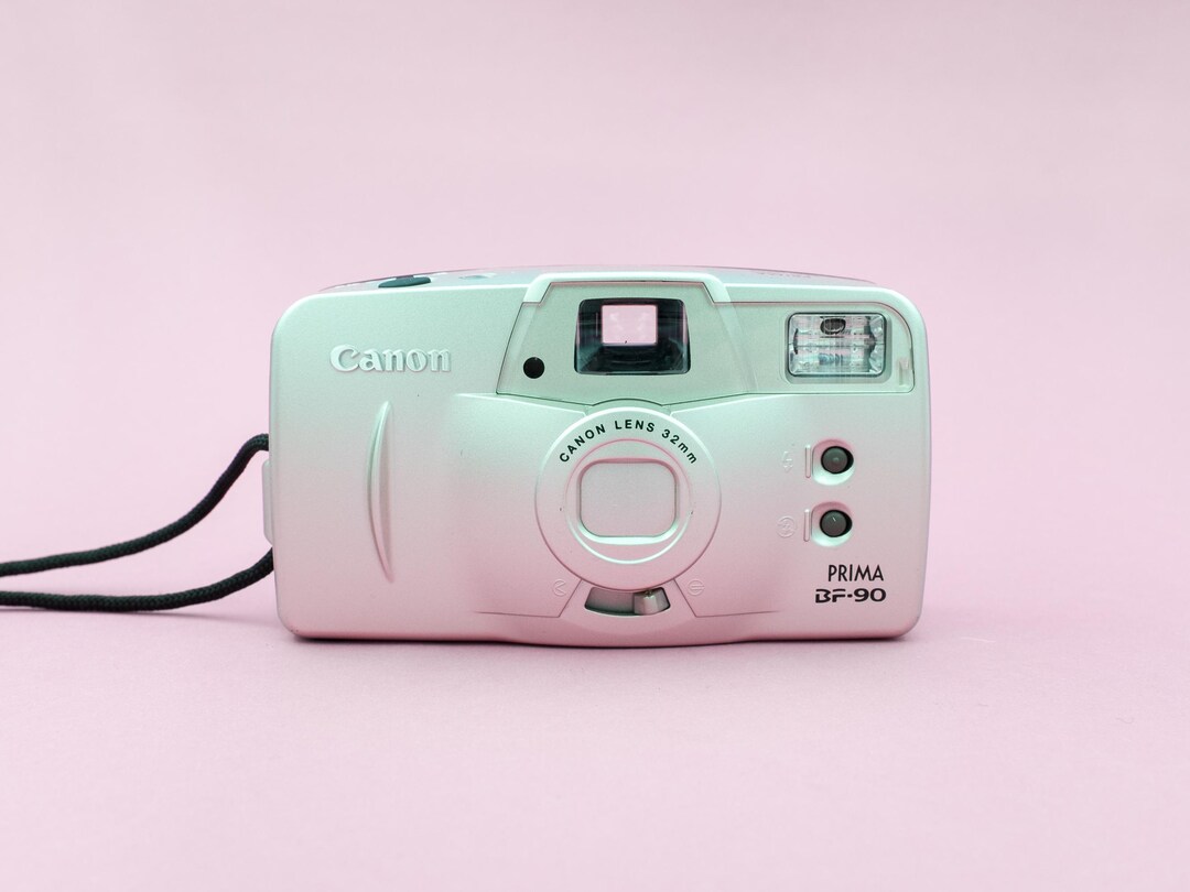 Canon Prima BF-90 | Vintage Retro 35mm Film Camera From the 1990's | Point-and-shoot Film Camera ...