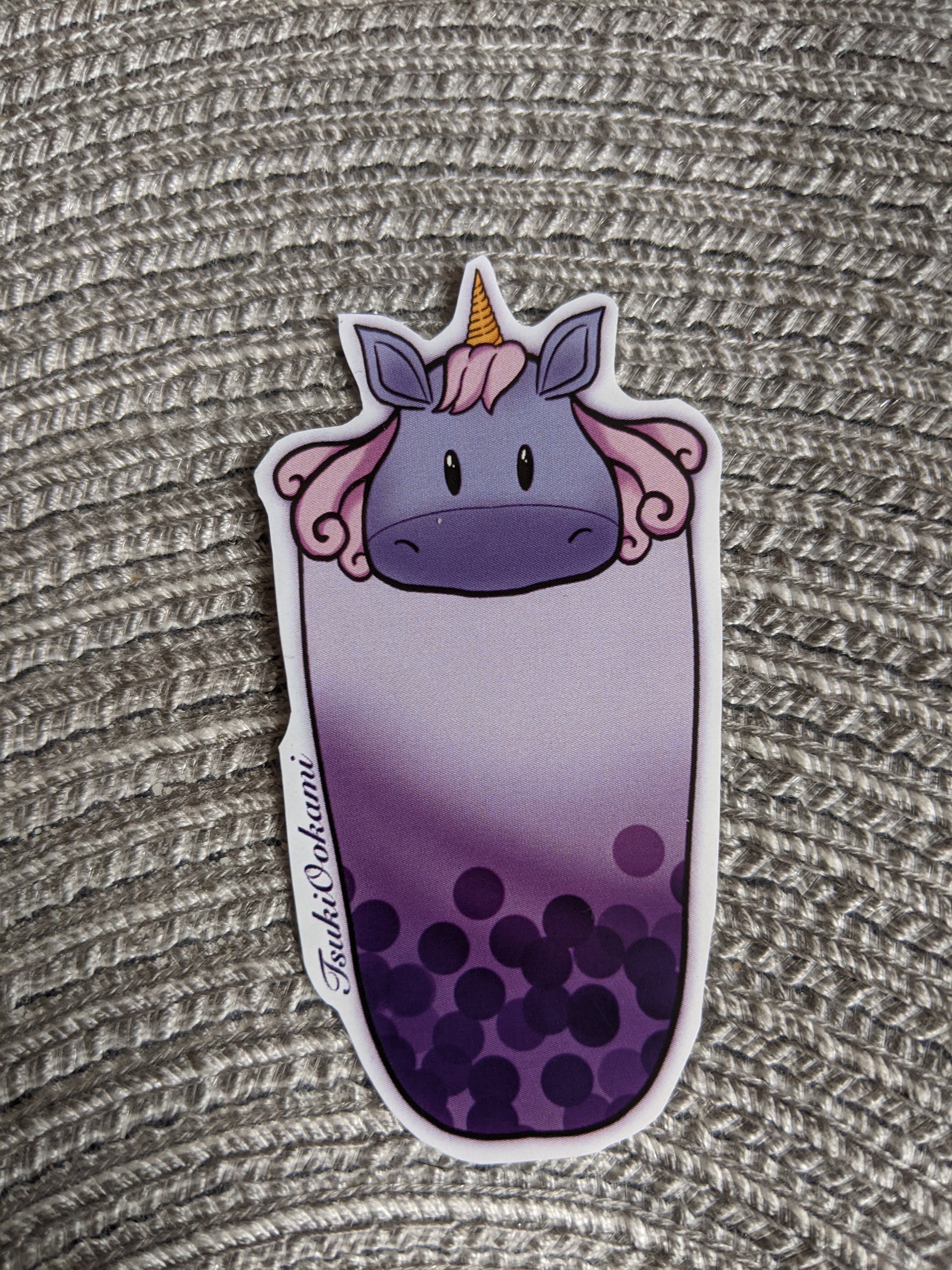 Cute Animal Boba Tea Sticker Shiba Inu Dog Cat Unicorn - Etsy