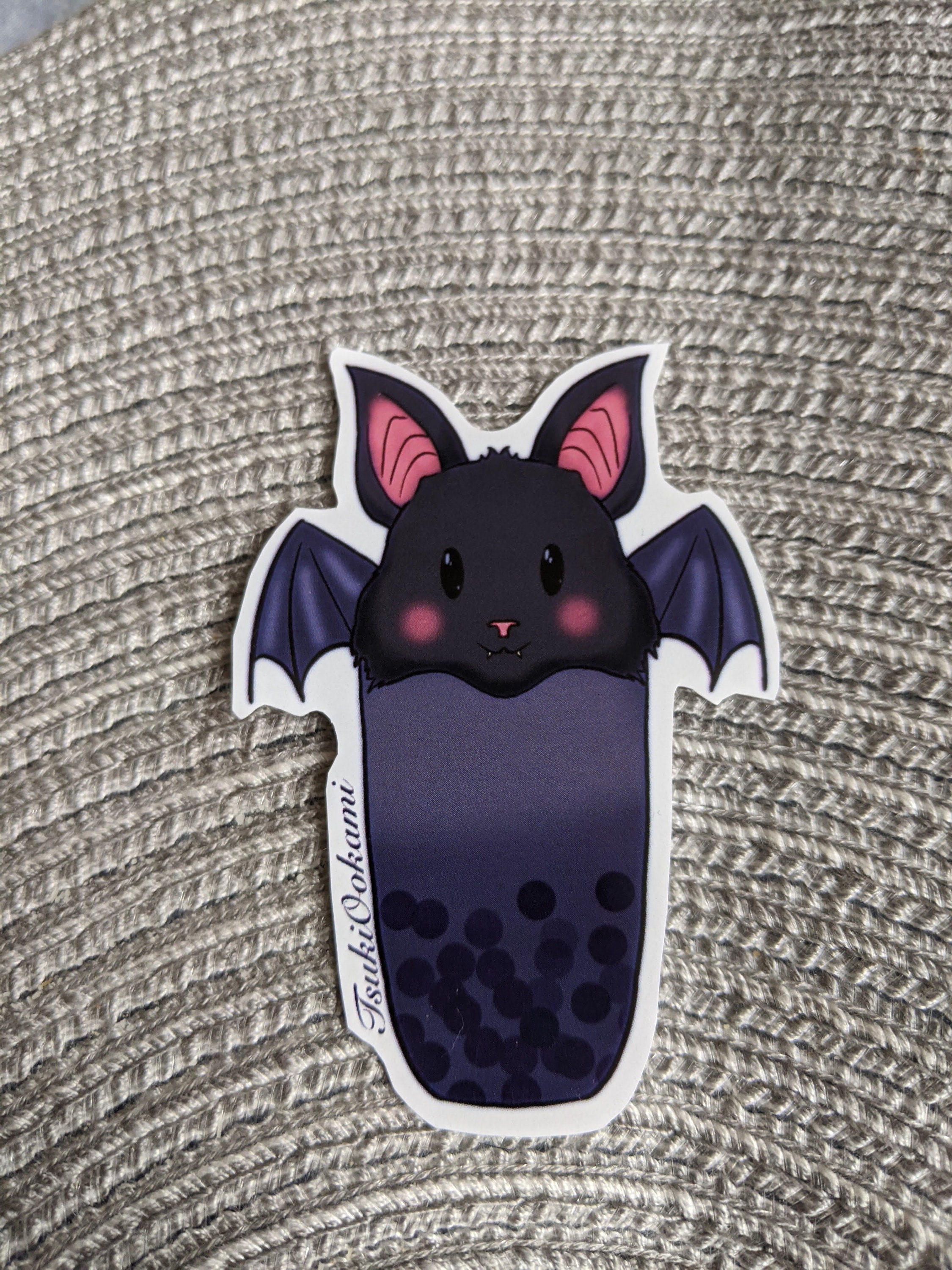 Cute Animal Boba Tea Sticker Shiba Inu Dog Cat Unicorn - Etsy