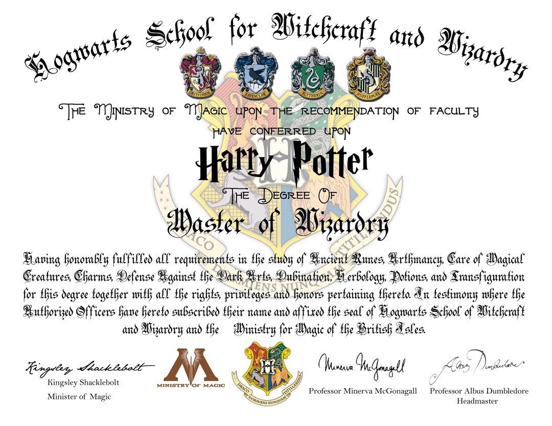 Diploma Custom Digital Download Personalized - Etsy