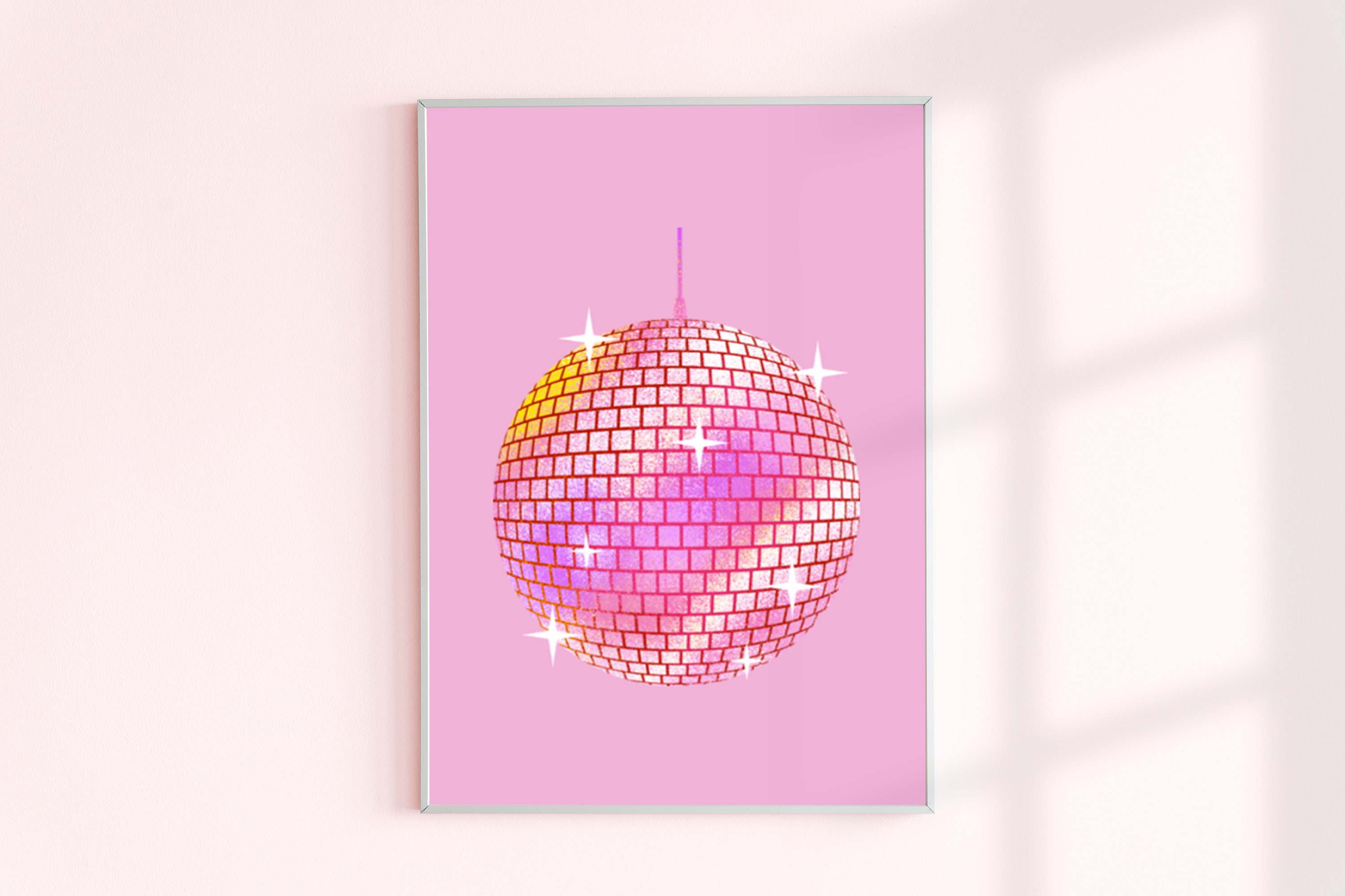 Downloadable Pink Girls Just Wanna Have Fun Wall Art A4 Set of 3 ...