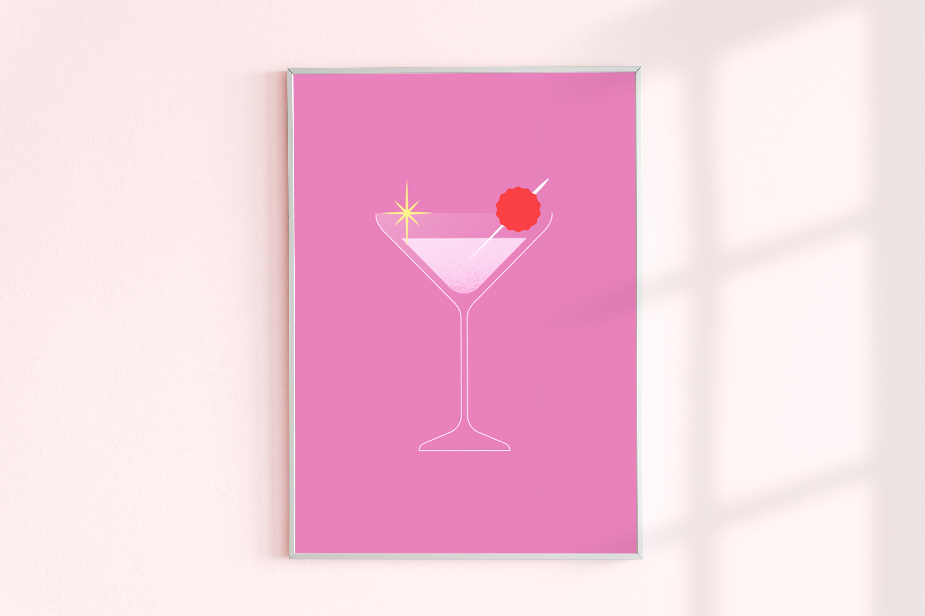 Downloadable Pink Girls Just Wanna Have Fun Wall Art A4 Set of 3 ...