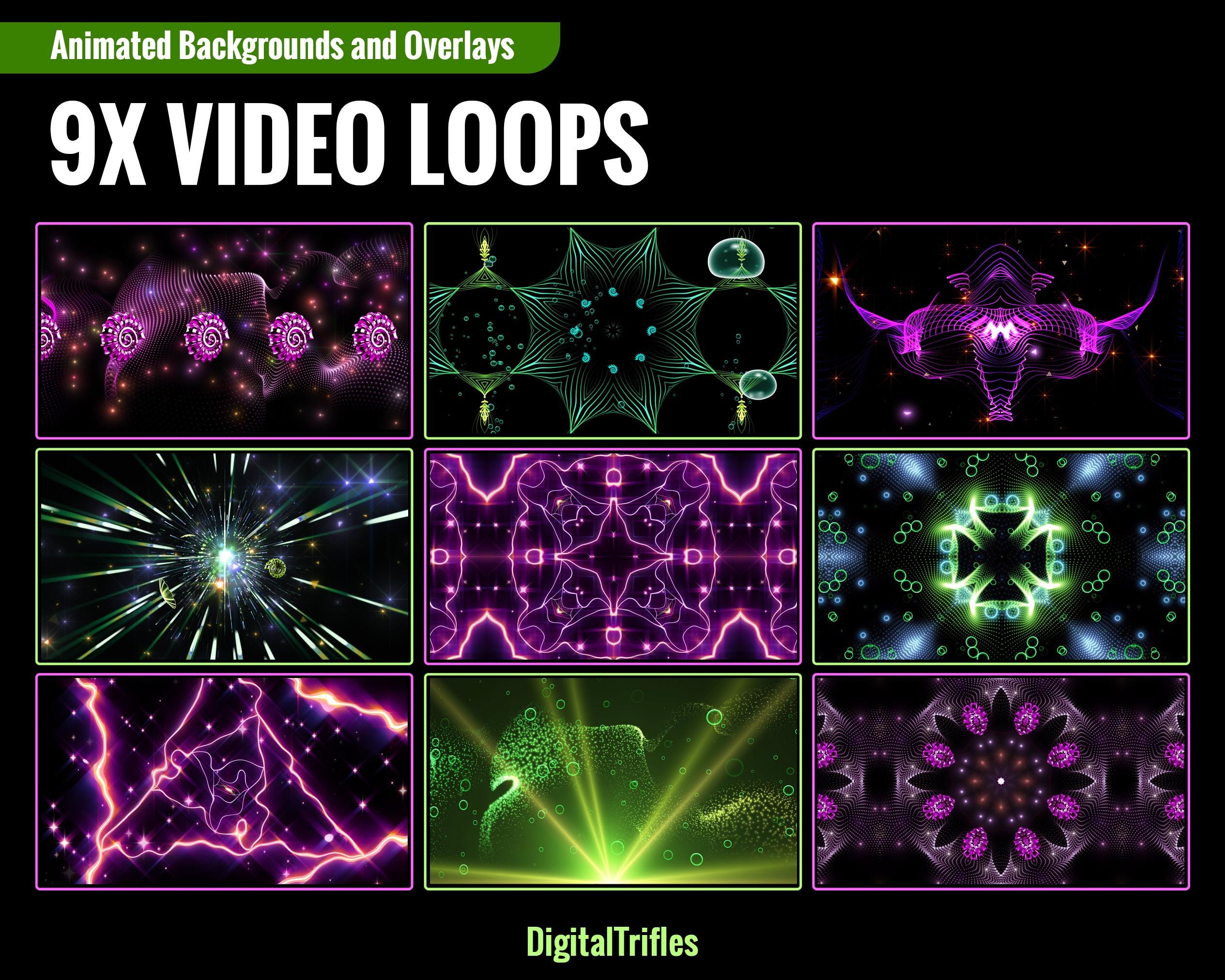 Video Loops, Animated Stream Overlays & Backgrounds, Vtuber and ...