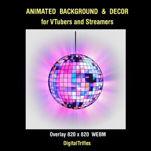 Animated Vtuber Background, Music Stage and Decor, Twitch Stream Assets ...