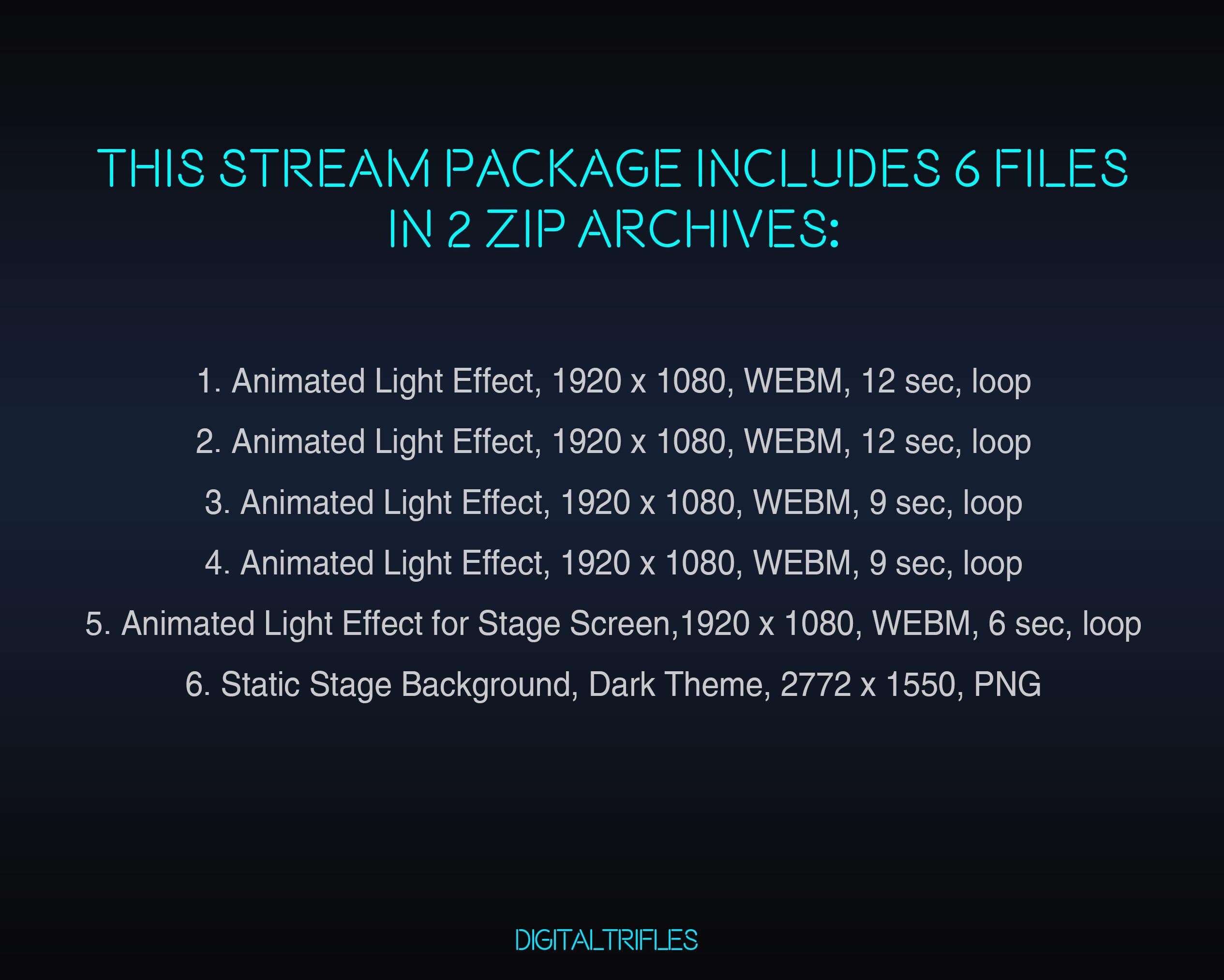 Vibrant Laser, Stage Light Effects, Stream Overlays and Background for ...