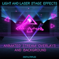 Blue Twitch Banner / Star Twitch Banner / Stream Assets / Streamer ...