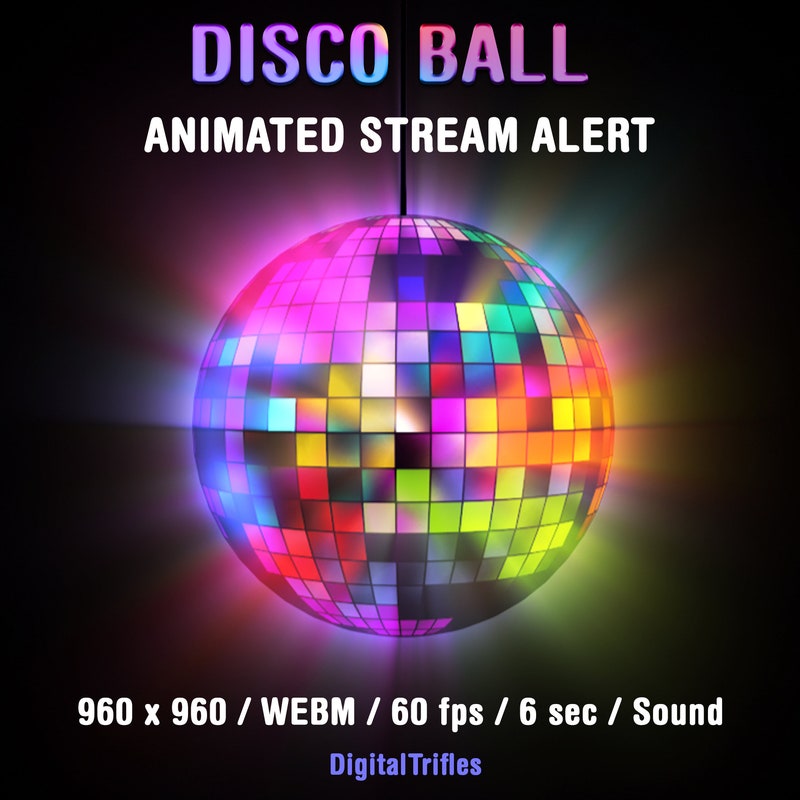 Disco Overlay Stream - Etsy