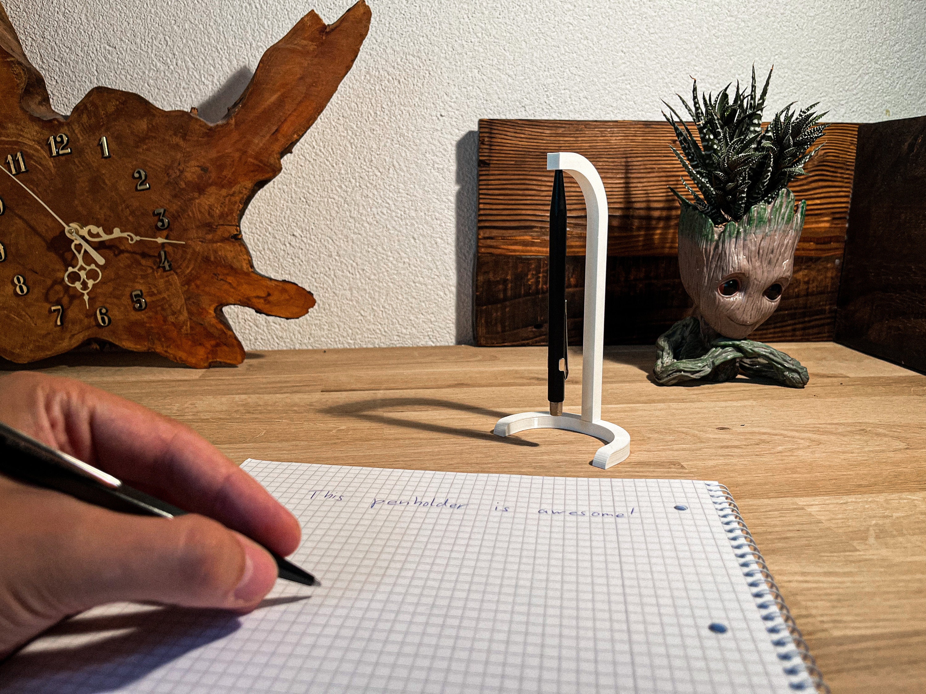 Magnetic Pen Hanger - Desk Accessory - Gift for Colleague - 3D Printed ...