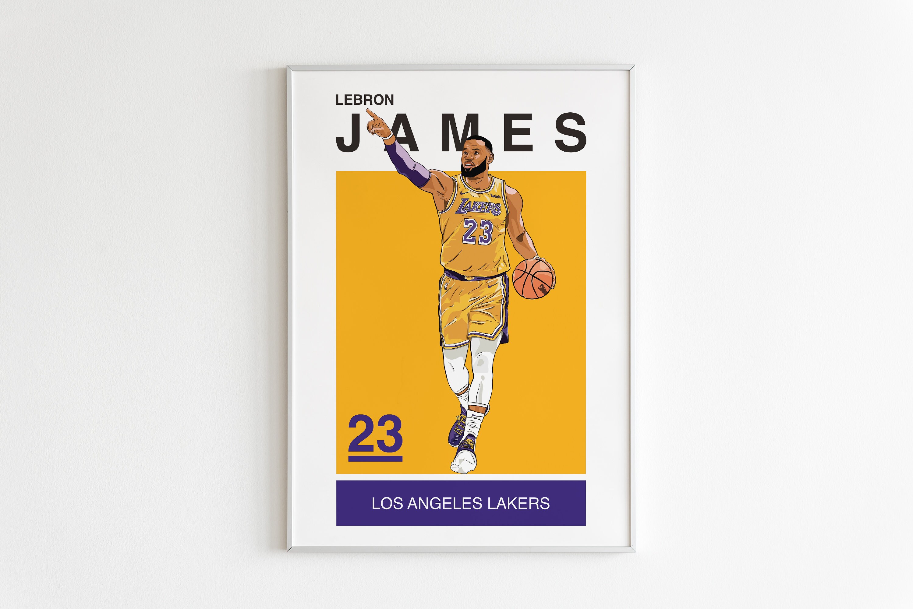 Lebron James Poster, Lebron James Art, Lebron James Picture, Poster ...