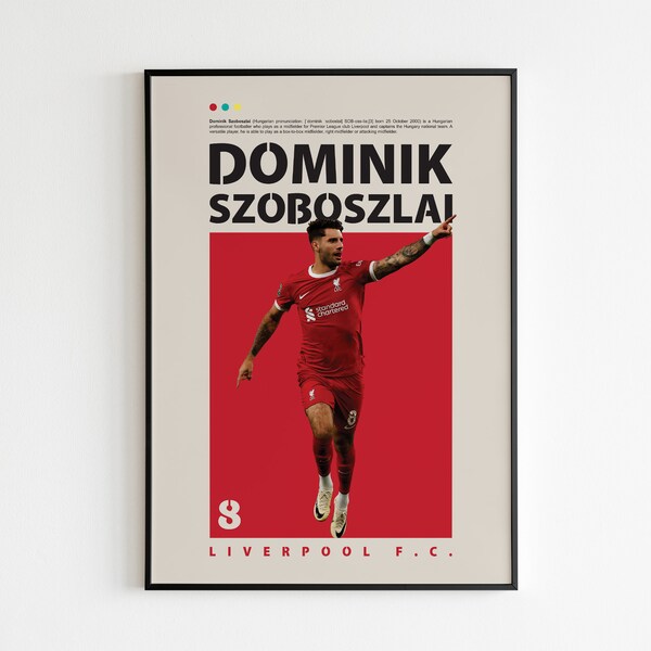 Dominik Szoboszlai Poster Print - Etsy Dominik Szoboszlai Poster Print - Etsy