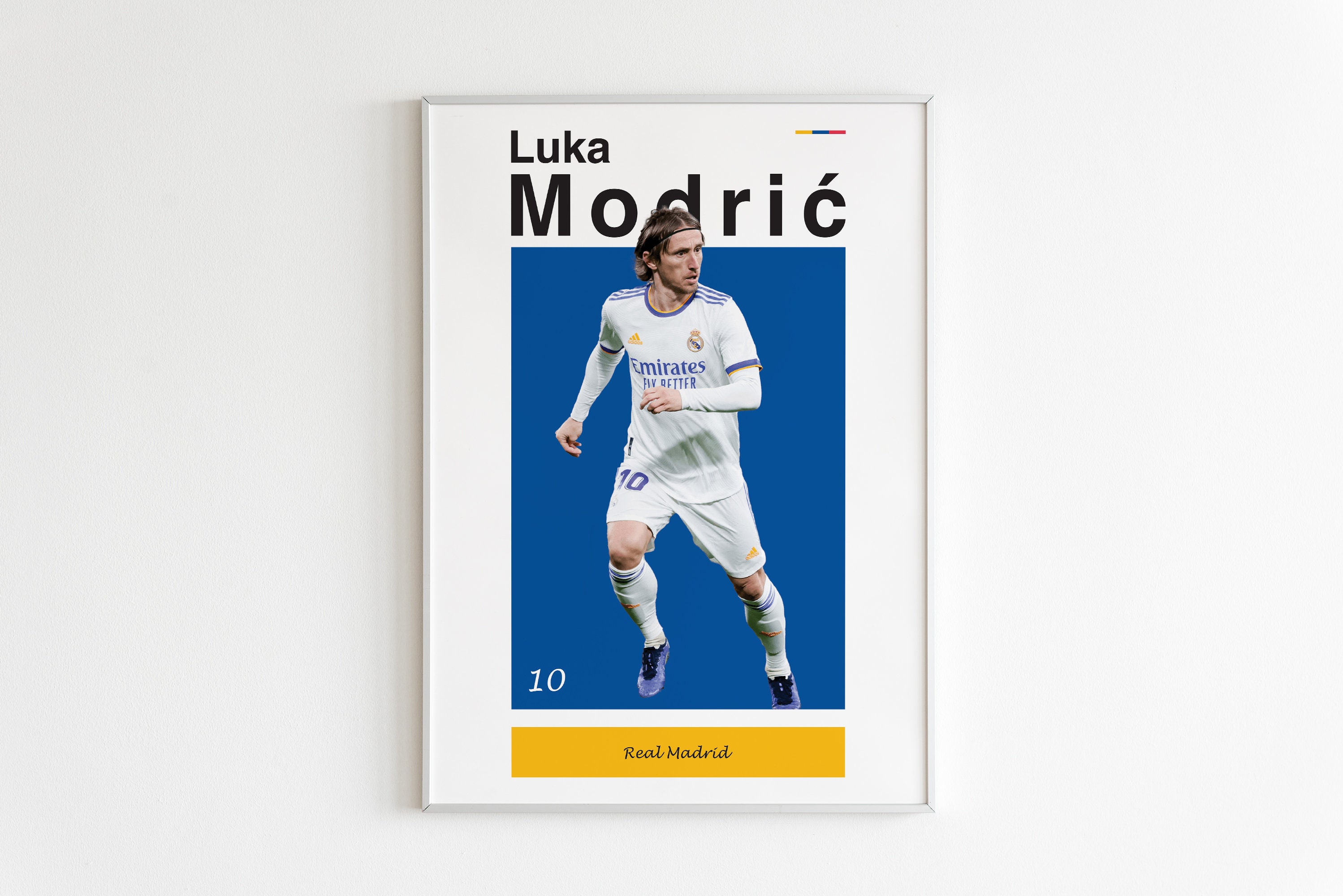 Luka Modric Poster Real Madrid Poster Minimalist Luka Modric - Etsy
