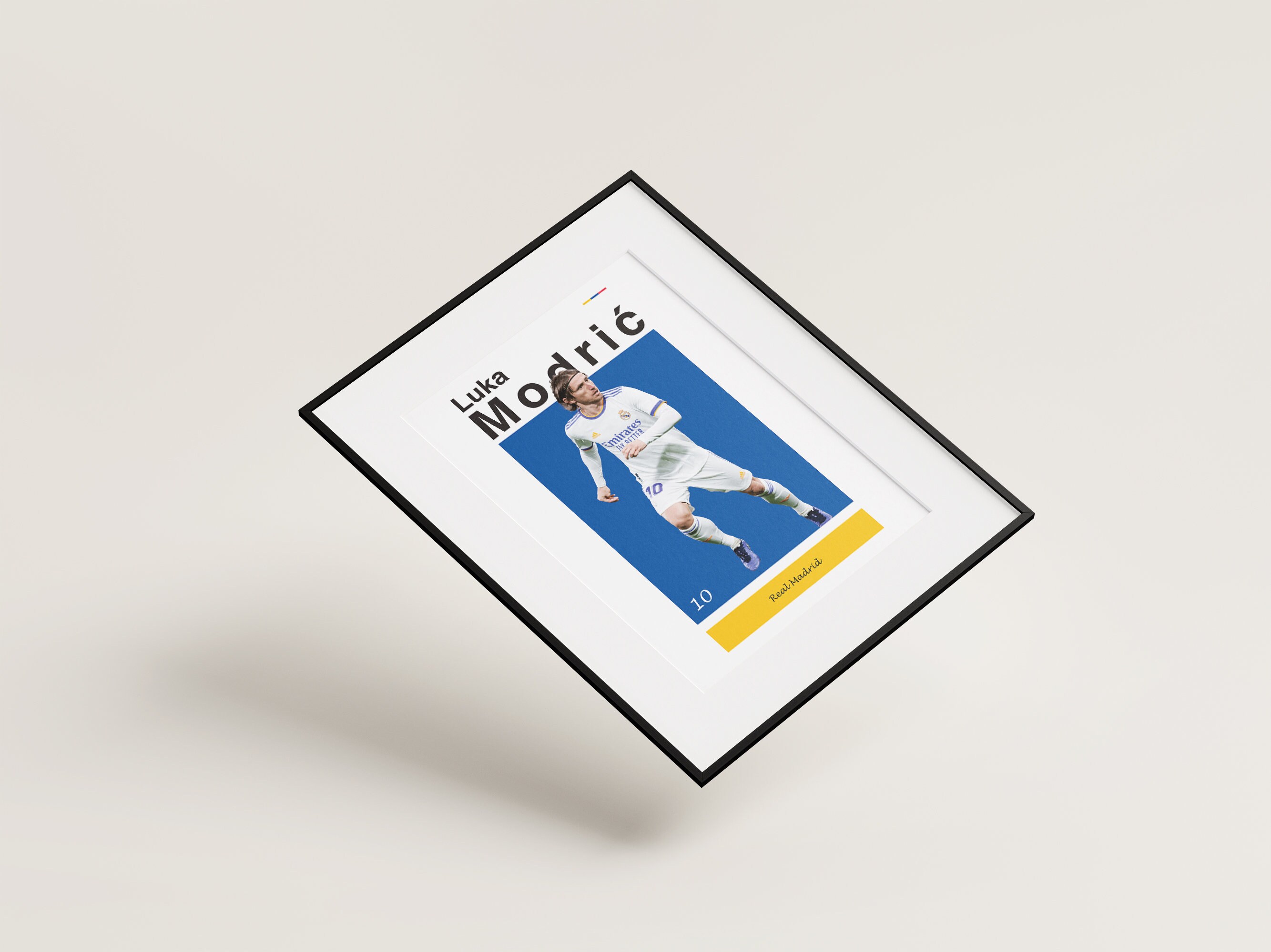 Luka Modric Poster Real Madrid Poster Minimalist Luka Modric - Etsy