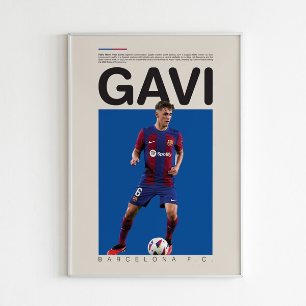 Gavi Poster - Etsy